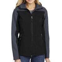 Women's Hooded Core Soft Shell Jacket | Logo Wear Company
