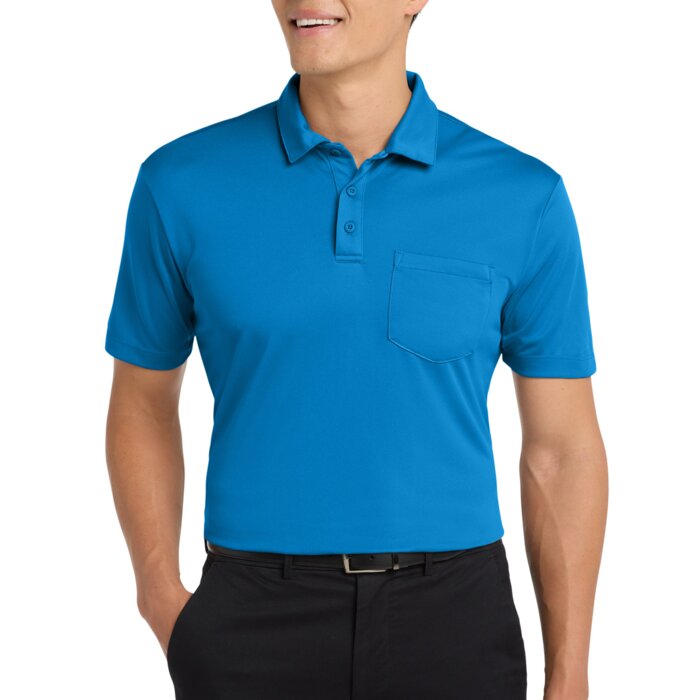 Custom Polo Shirts with Pockets | Men's Custom Embroidered Polos | Logo ...